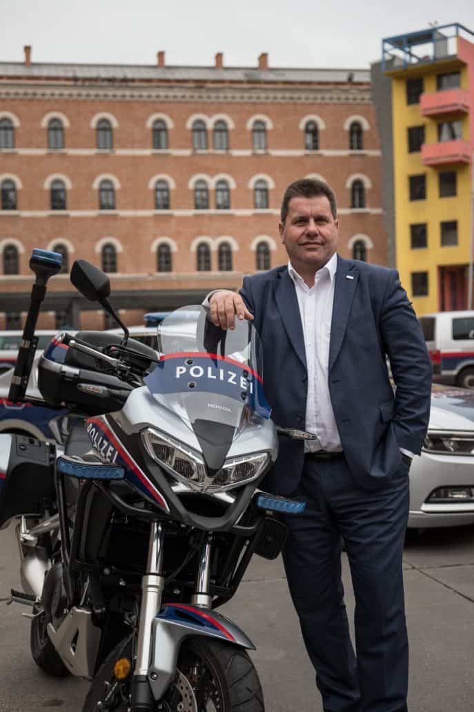 Portät Michael Takacs – der neue Leiter der Wiener Verkehrspolizei